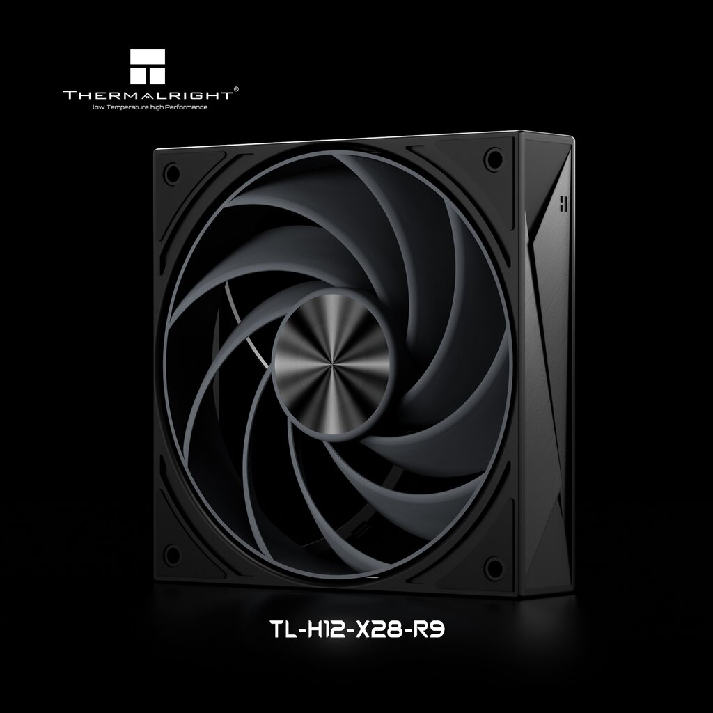 Вентилятор для корпуса Thermalright TL-H12-X28-R9 (120mm, PWM, черный)