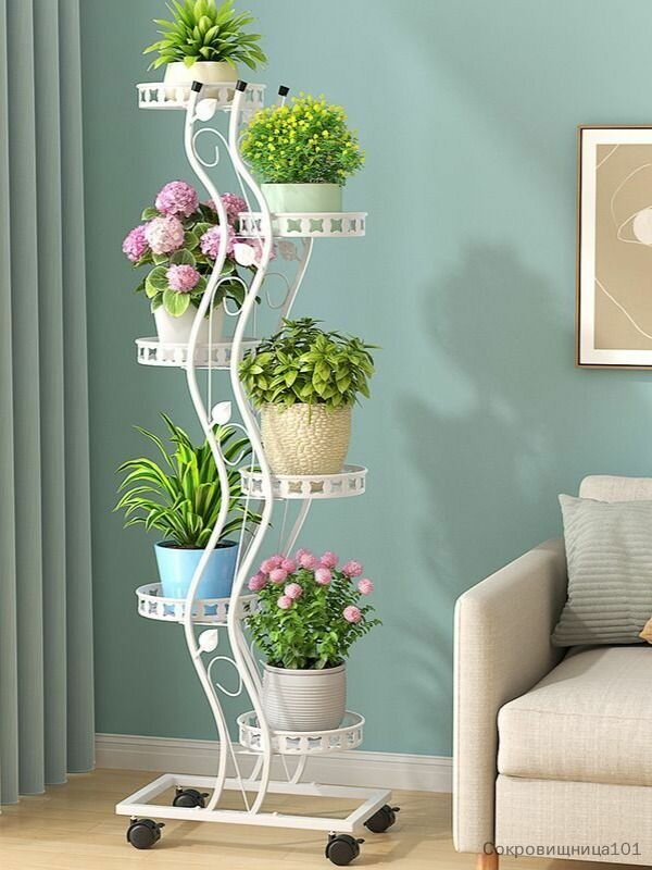 Передвижная подставка для цветов