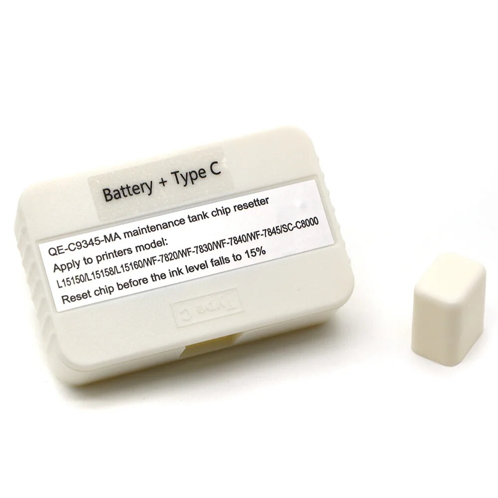 Сброс чипов коробки для обслуживания чернил Epson C9345