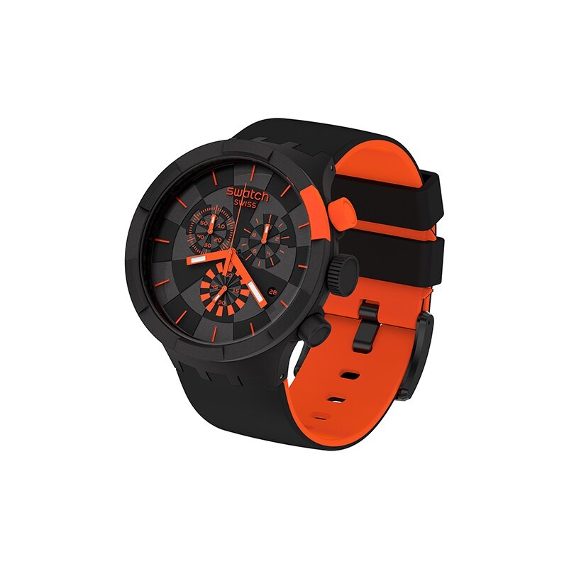 Наручные часы Swatch, черный — фото 1