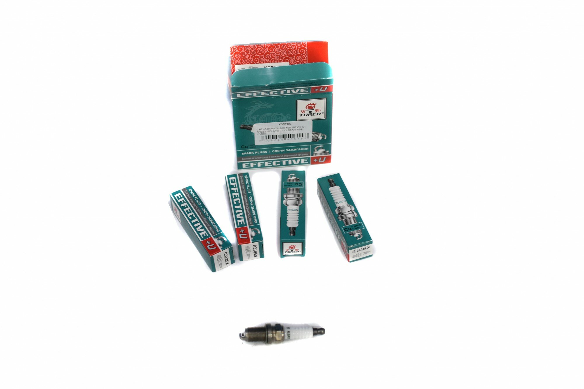 Свеча зажигания (комплект) «Torch» Geely MK, Vision
