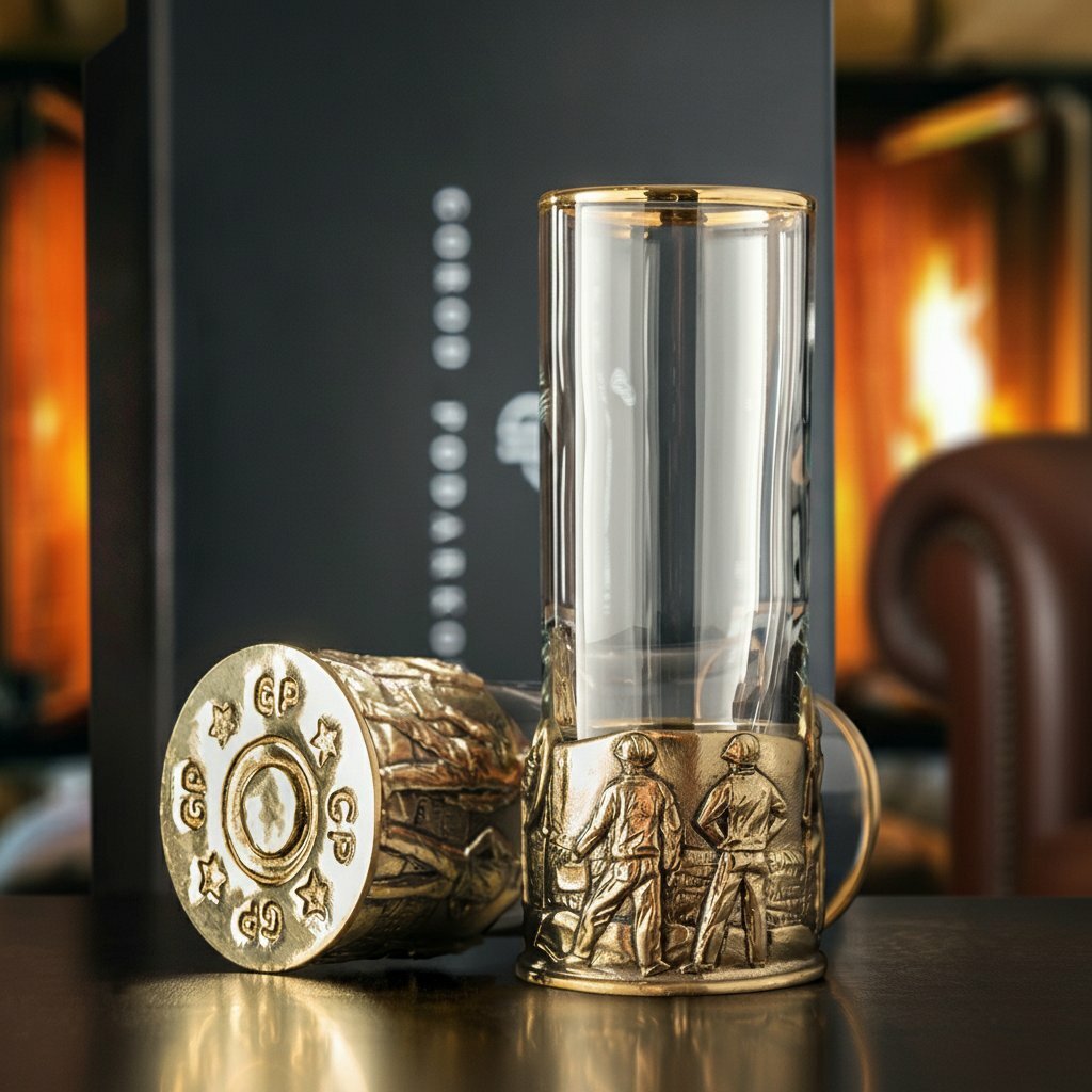 Набор стопок для водки Герой - нефтяник