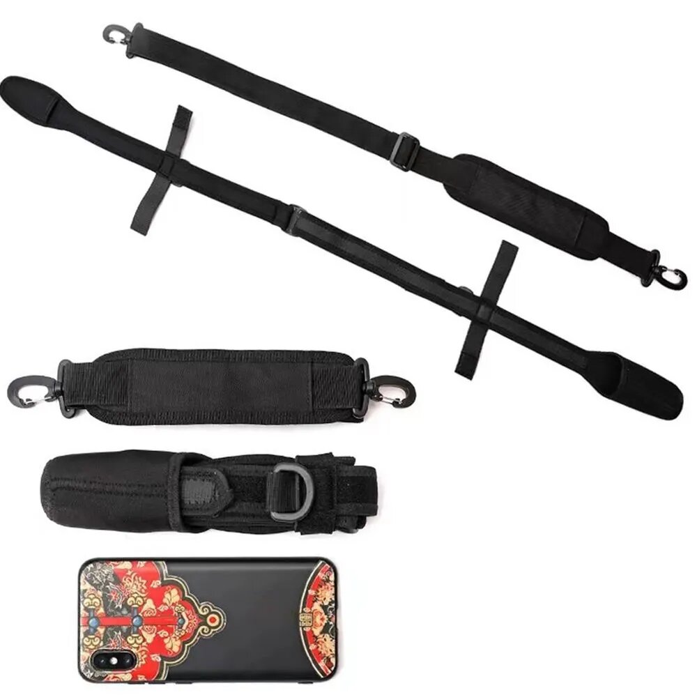 Чехол для удилищ с регулируемой длиной и защитными колпачками, чёрный, 120 140 см