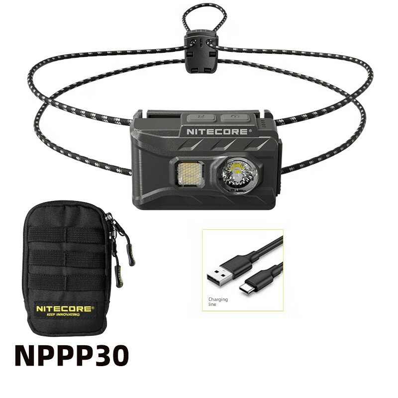 NITECORE nu20 classic налобный фонарь с чехлом NPP30, регулируемый фонарь для бега на открытом воздухе