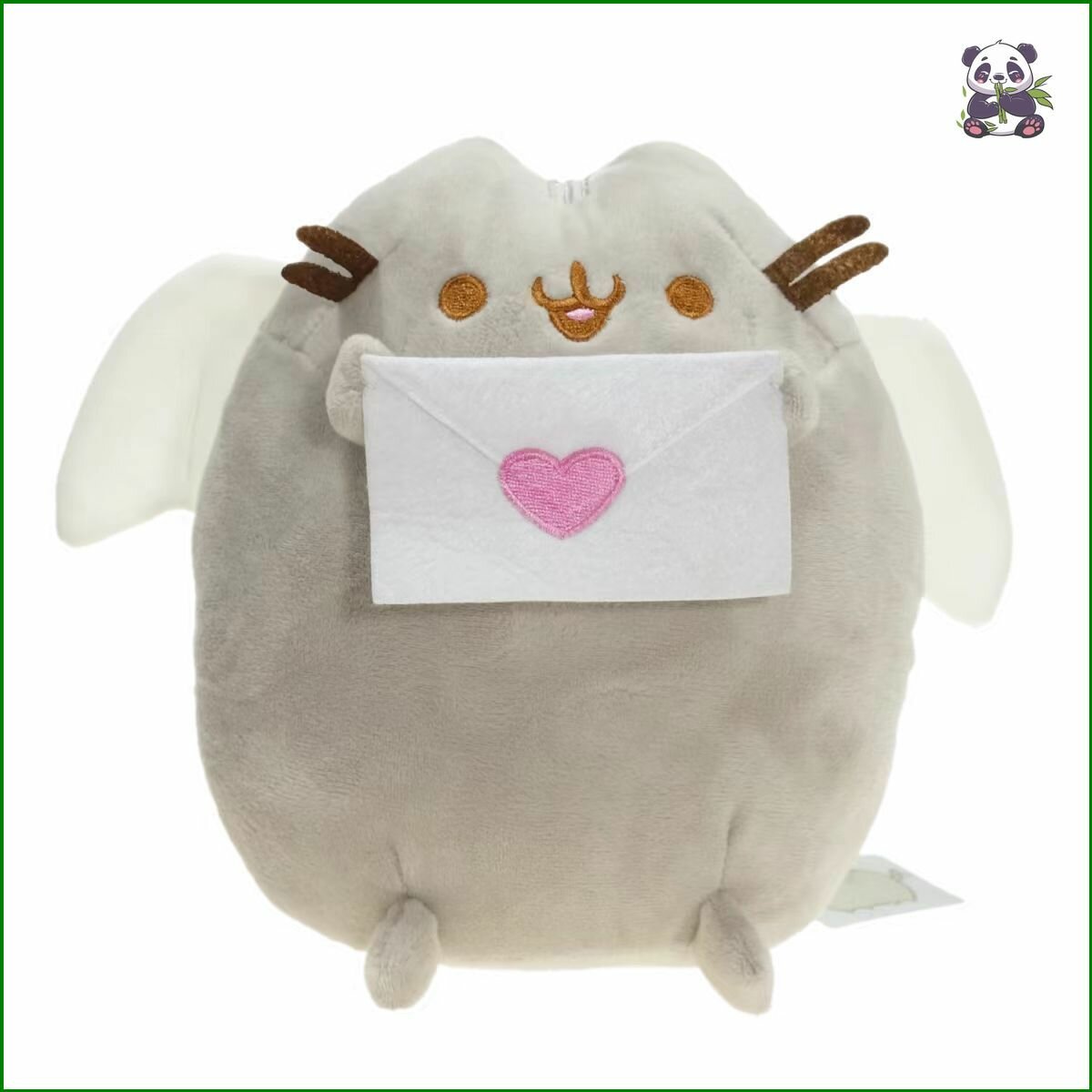 Мягкая игрушка "Pusheen the Cat" (Кот Пушин) с мороженое 15 см