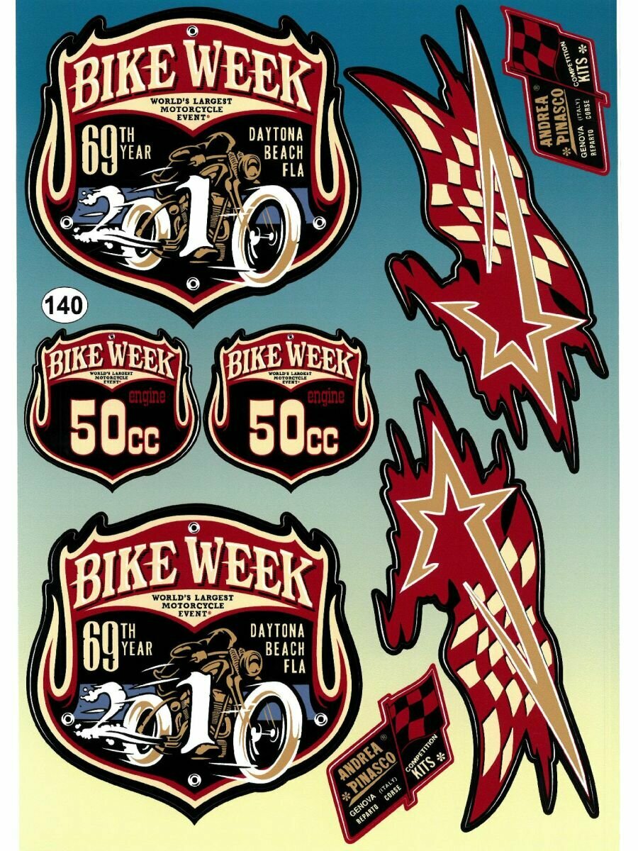 Наклейки на мотоцикл, автомобиль, питбайк стикеры для эндуро