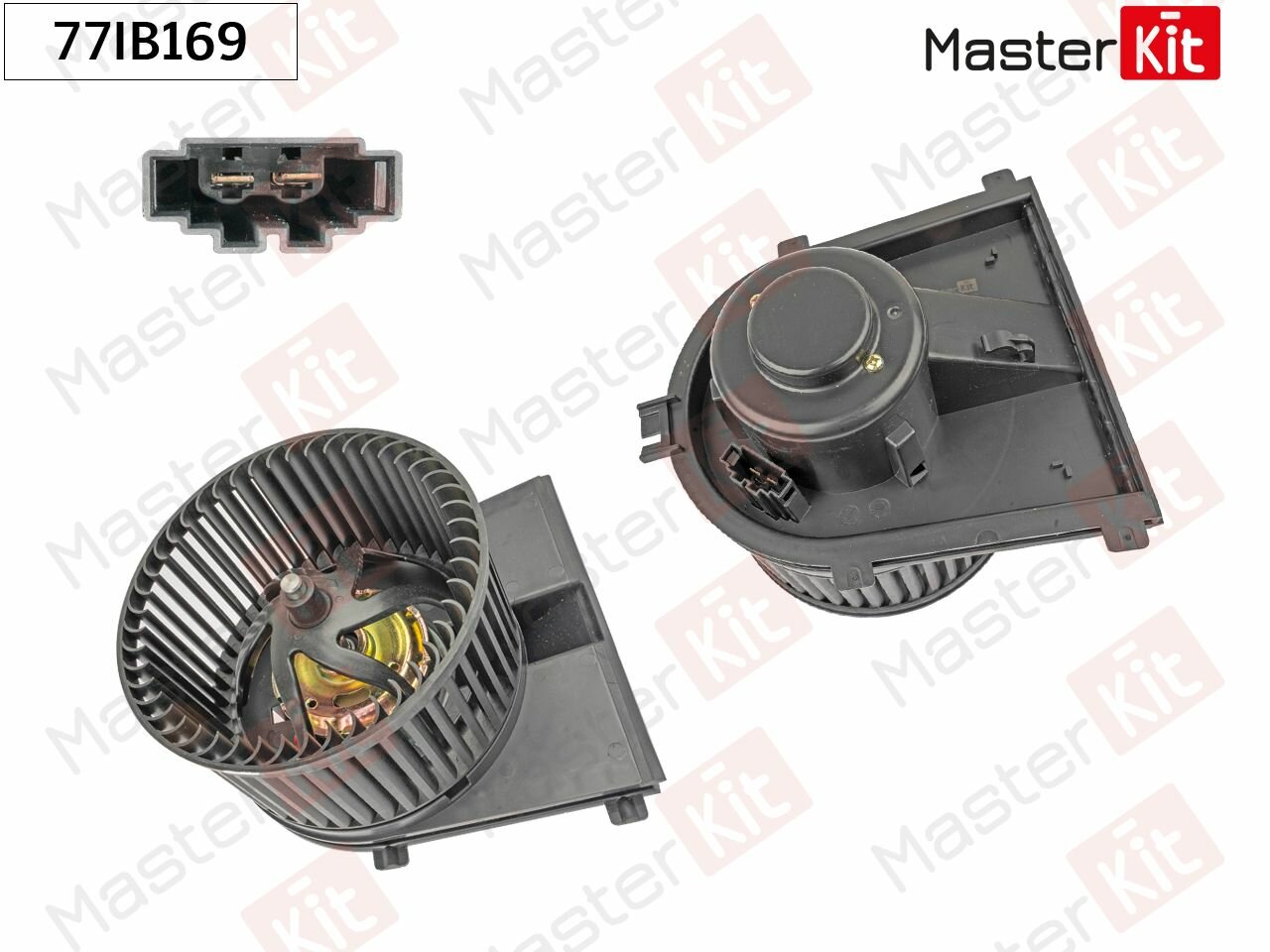 Вентилятор салона Skoda OCTAVIA I 1U2 1U5/Volkswagen BORA 1J2 1J6 1996 - 2013 MasterKit 77IB169
