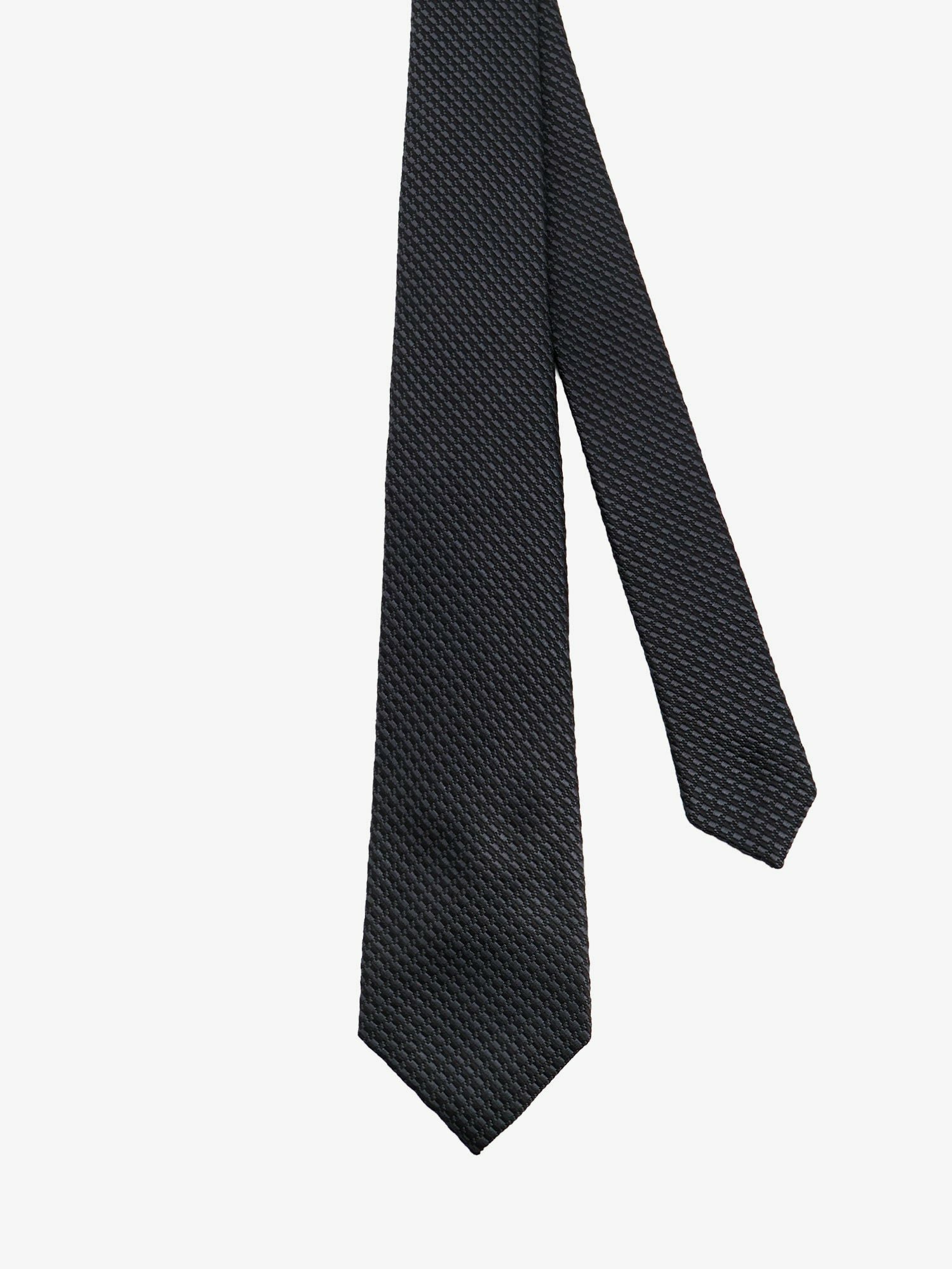 Галстук Kiton, черный — фото 1