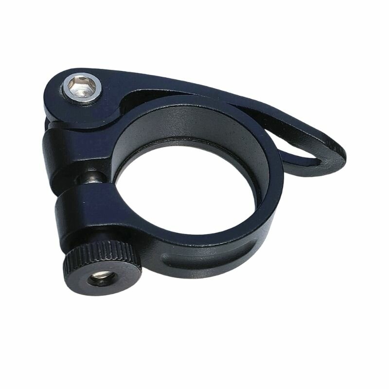 (1 шт.) Хомут для подседельного штыря горного велосипеда, диаметр 34.9 мм, черный