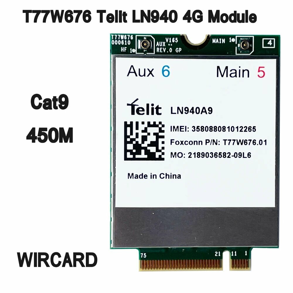 HUASJ T77W676 LN940 4G Модем для ноутбука Only 4G Module