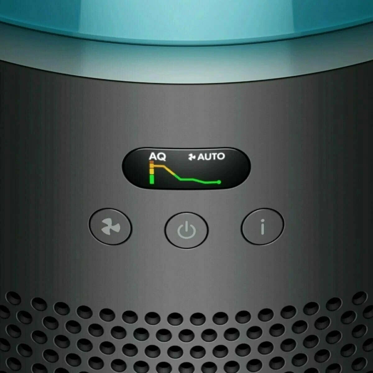 Очиститель воздуха Dyson HushJet Purifier Compact HJ10, Black/Teal UK, переходник в комплекте