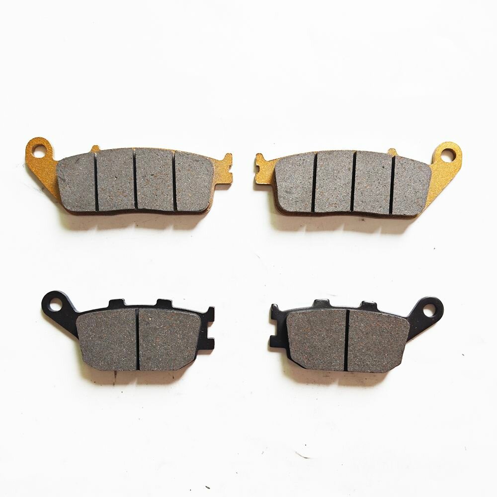 2 пары передняя задняя тормозная колодка накладка для HONDA VT1100C2 VT1300 VTX1300