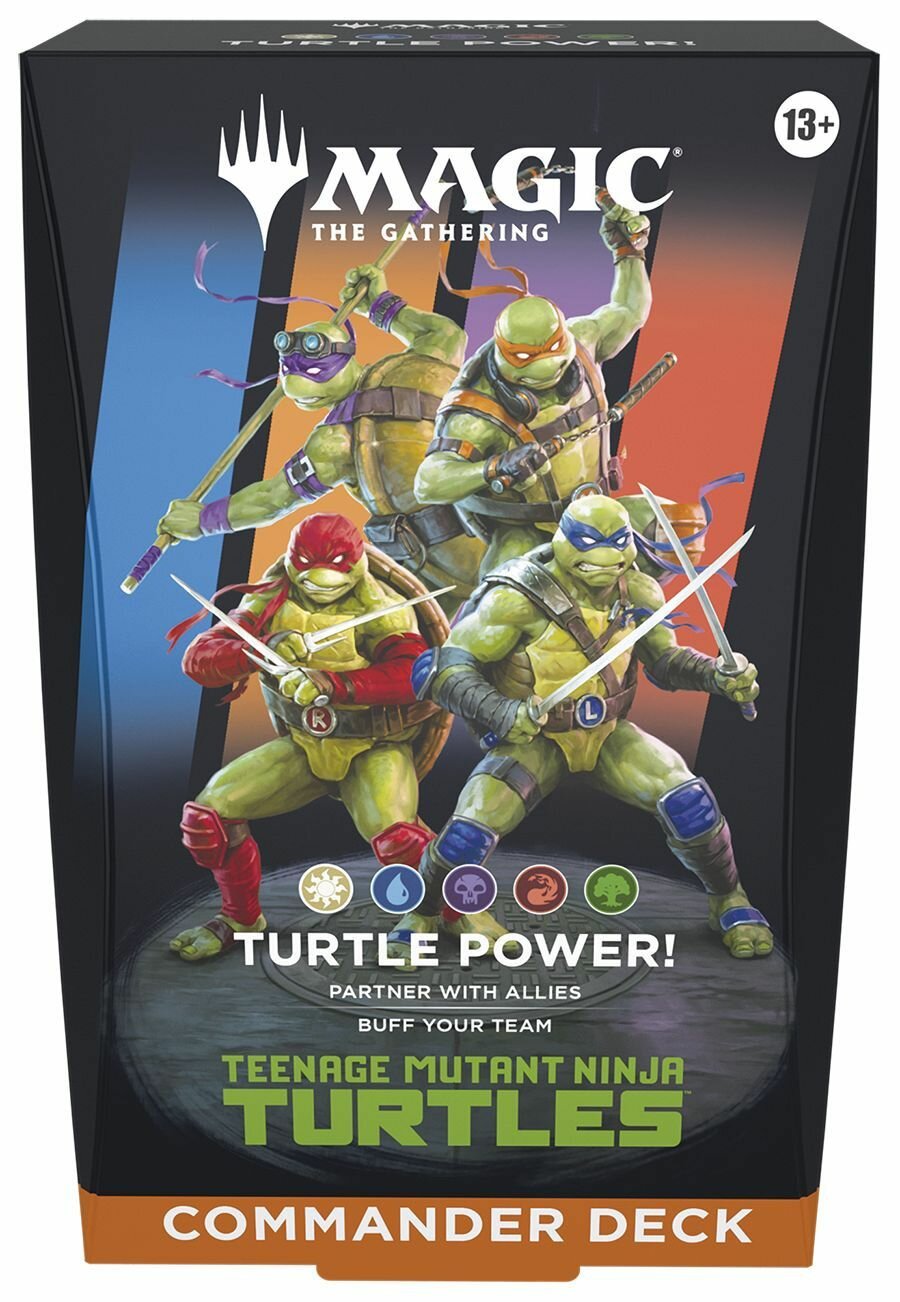 Magic: The Gathering Teenage Mutant Ninja Turtles Commander Deck: Turtle Power (английская версия)