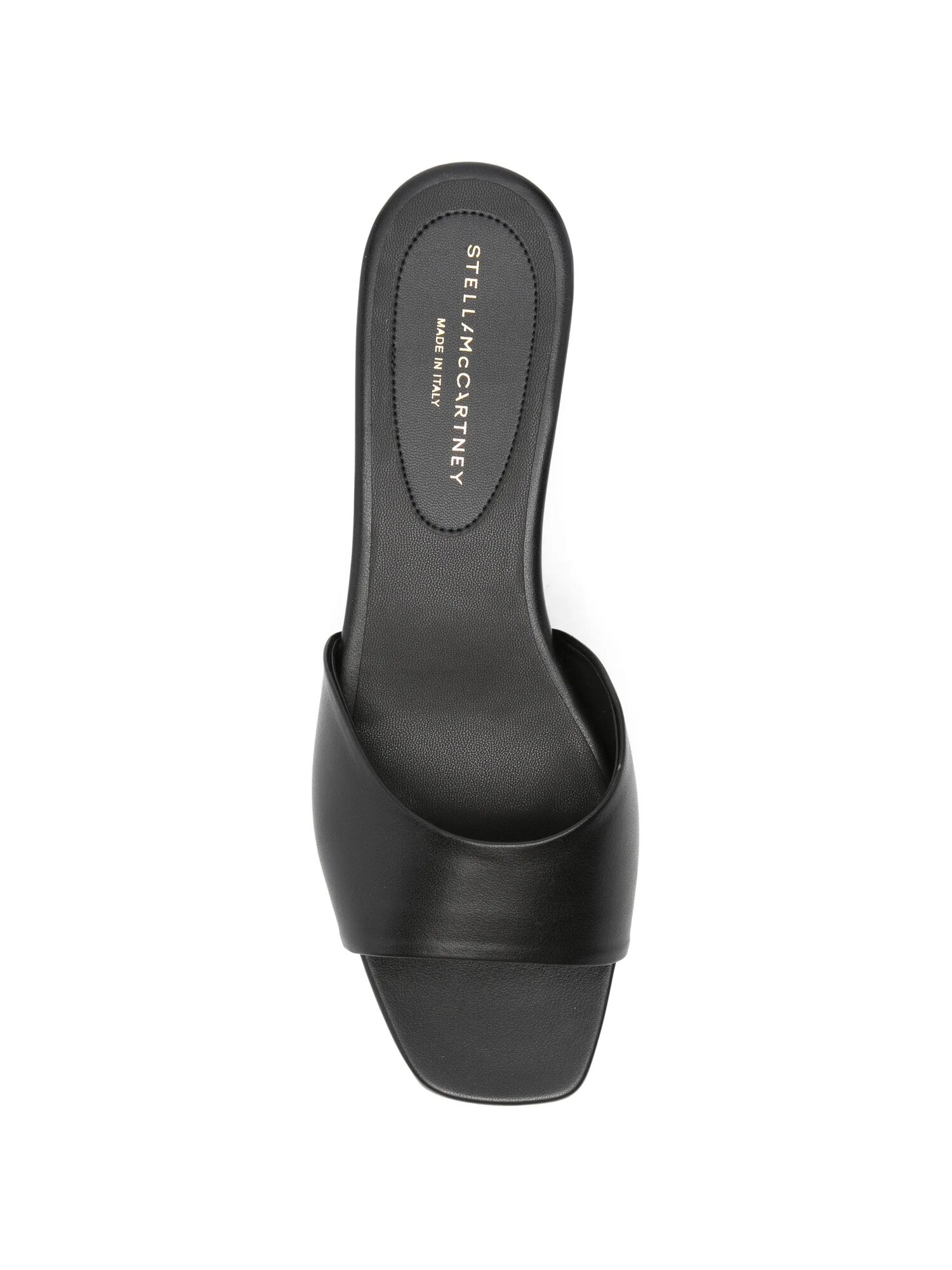 Босоножки Stella McCartney Square-toe sandals, размер 40, black/black — фото 1