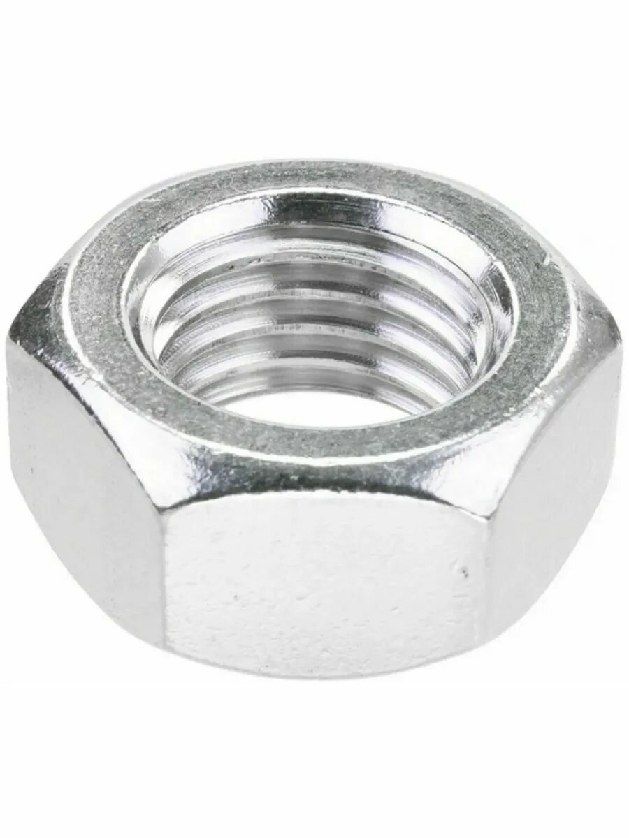 Гайка DIN 934 М14 шестигранная класс прочности 6 покрытие цинк Крепдил