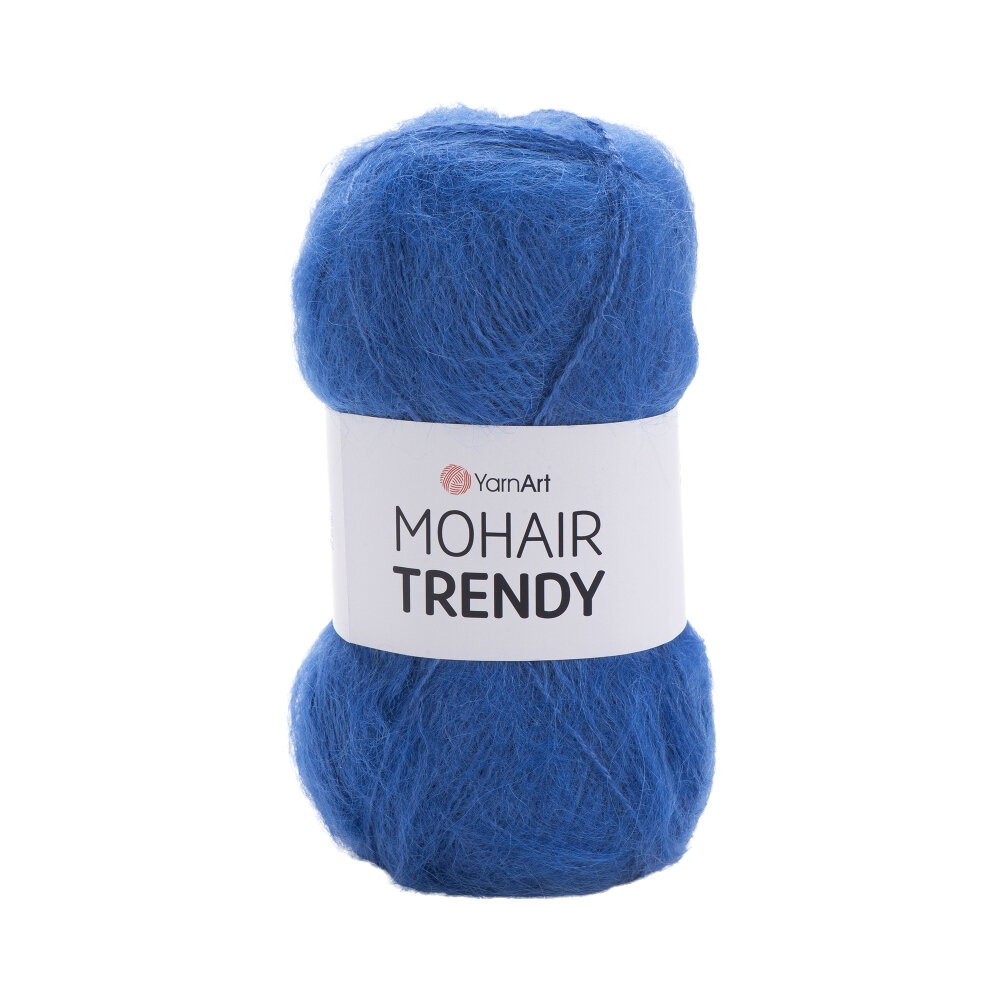 Пряжа для вязания YarnArt Mohair Trendy 140 ярко-голубой 100 гр/220 м 50% мохер, 50% акрил