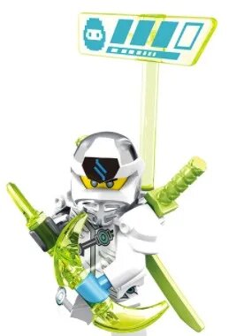 Мини-фигурка Ninja Zane, Цвет: H0013