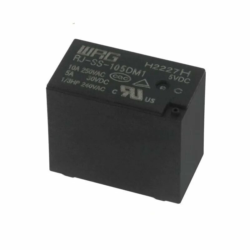 Реле RJ-SS-105DM1 с 4 контактами 10А