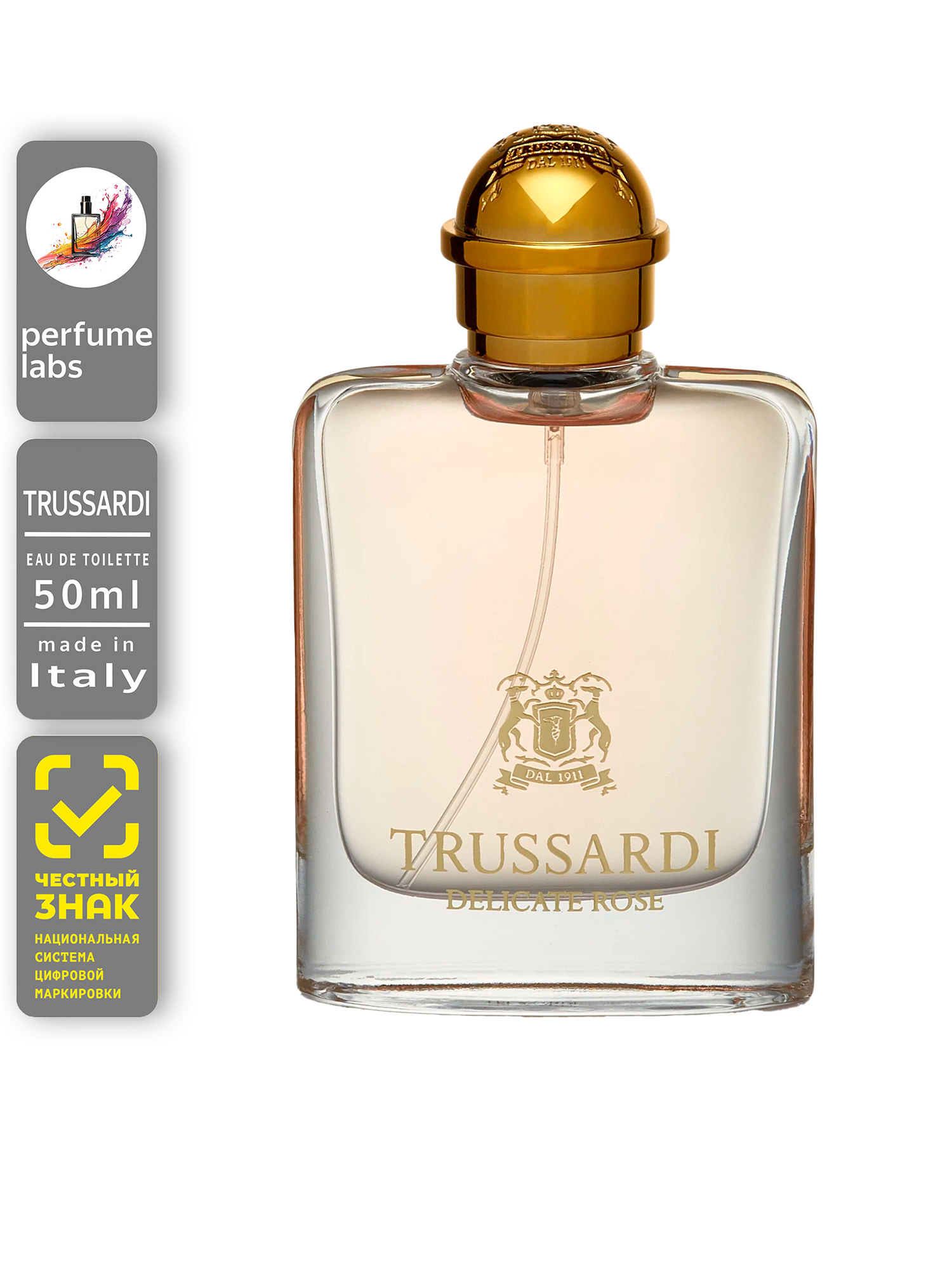 TRUSSARDI туалетная вода Delicate Rose pour Femme edt 50ml
