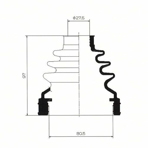 Пыльник шруса MARUICHI 02-193