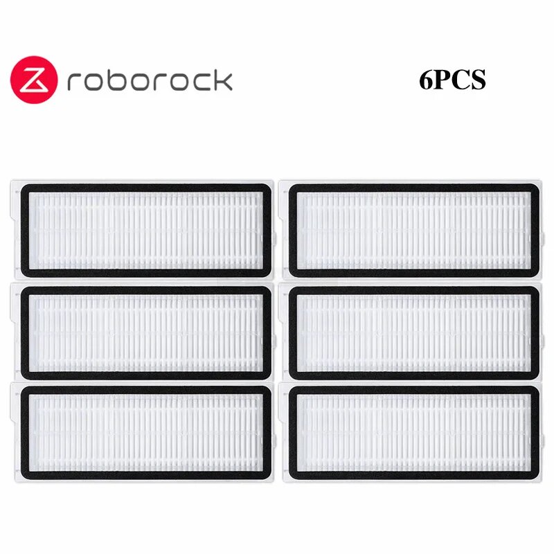 Набор запасных частей для робота-пылесоса Roborock Qrevo Curv Белый, 6pcs