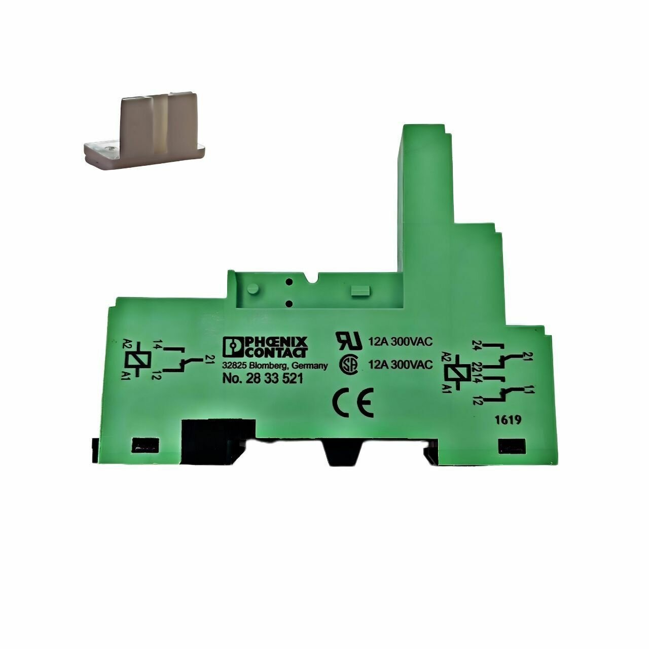 1 шт PR1-BSC3/2X21 Базовый модуль для реле 2833521 Phoenix Contact