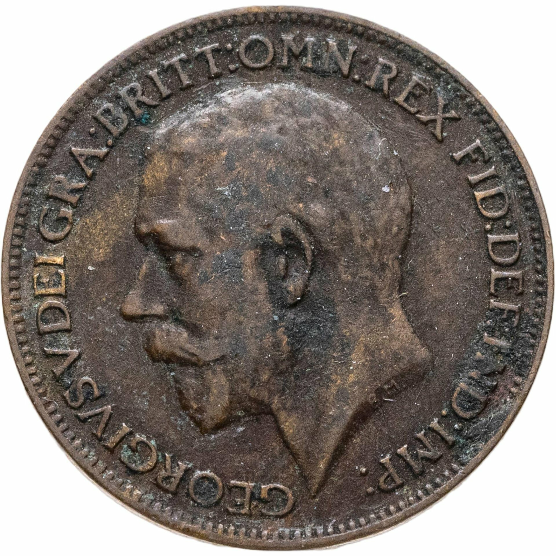 Великобритания 1 фартинг (farthing) 1921