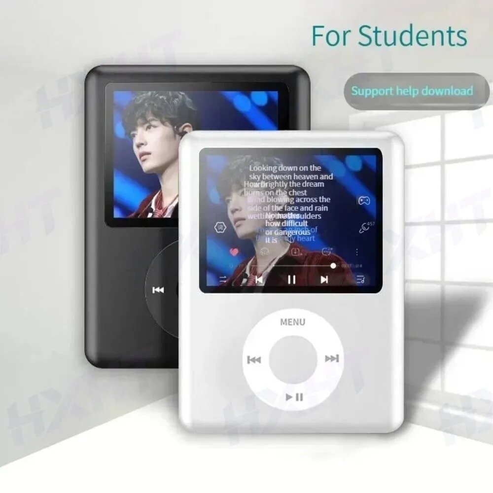 MP3-плеер 32 ГБ, белый, with dictaphone, SD card, 1 year warranty, Made in China — фото 1