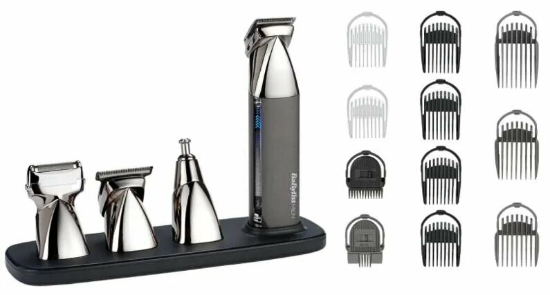 BaByliss Триммер MT996E, кол-во насадок 15