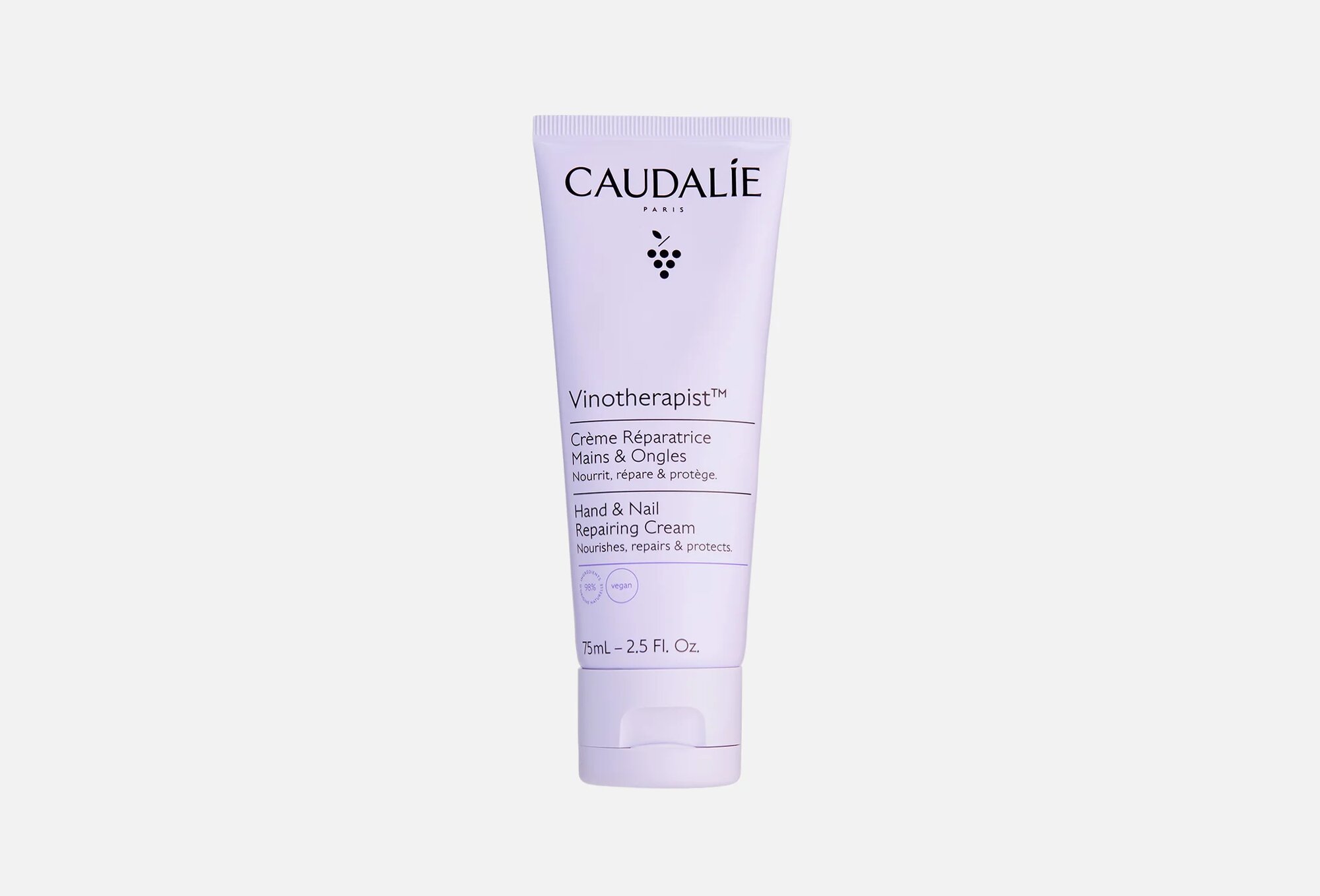 Изысканный крем Caudalie Vinotherapist, для рук и ногтей, антивозрастной, 75мл