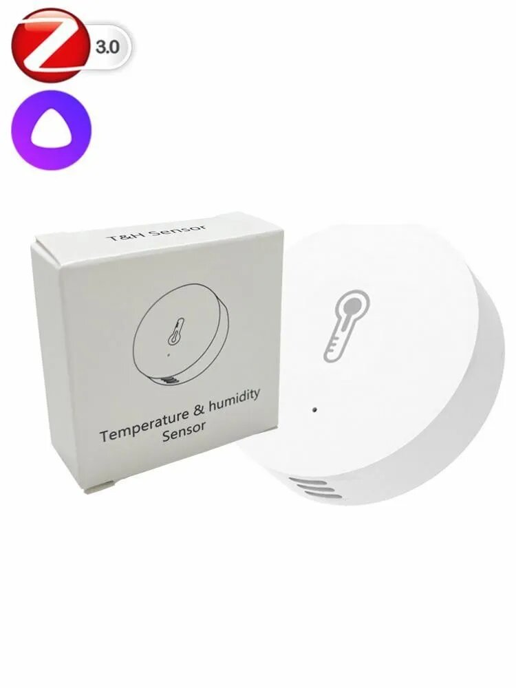 Умный датчик температуры и влажности Zigbee 3.0, Яндекс Алисой, Home Assistant, Zigbee2mqtt