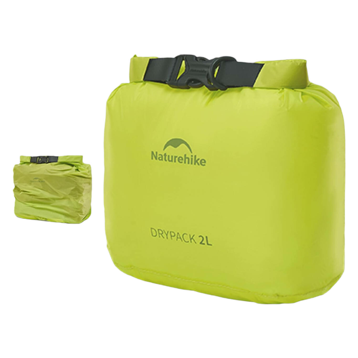 Гермомешок Naturehike Roll-Top Waterproof Storage Bag 2L Yellow