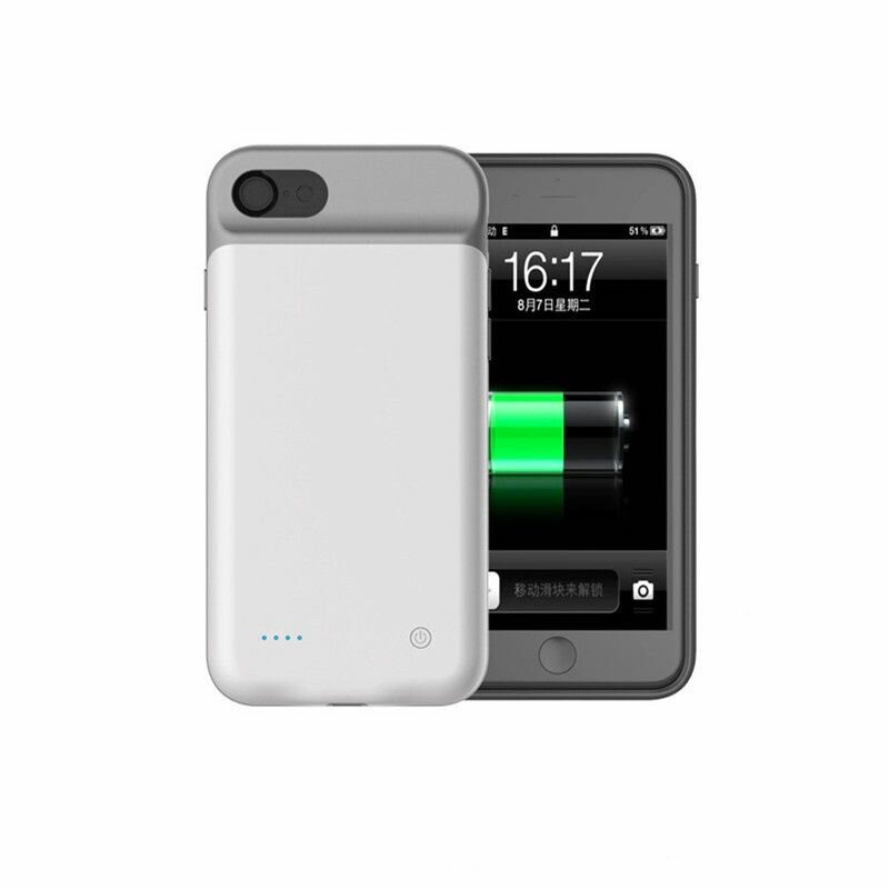 Чехол-аккумулятор Battery Case для Apple iPhone 6 6s 7 8 SE 2020 SE 3 (6000 мАч, 1.5 А)