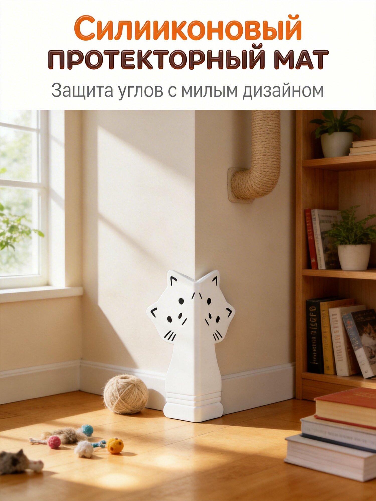 Силиконовый уголок для плинтуса, кошачья противоударная накладка для защиты стен и мебели в доме, простая установка для семьи с детьми и питомцами