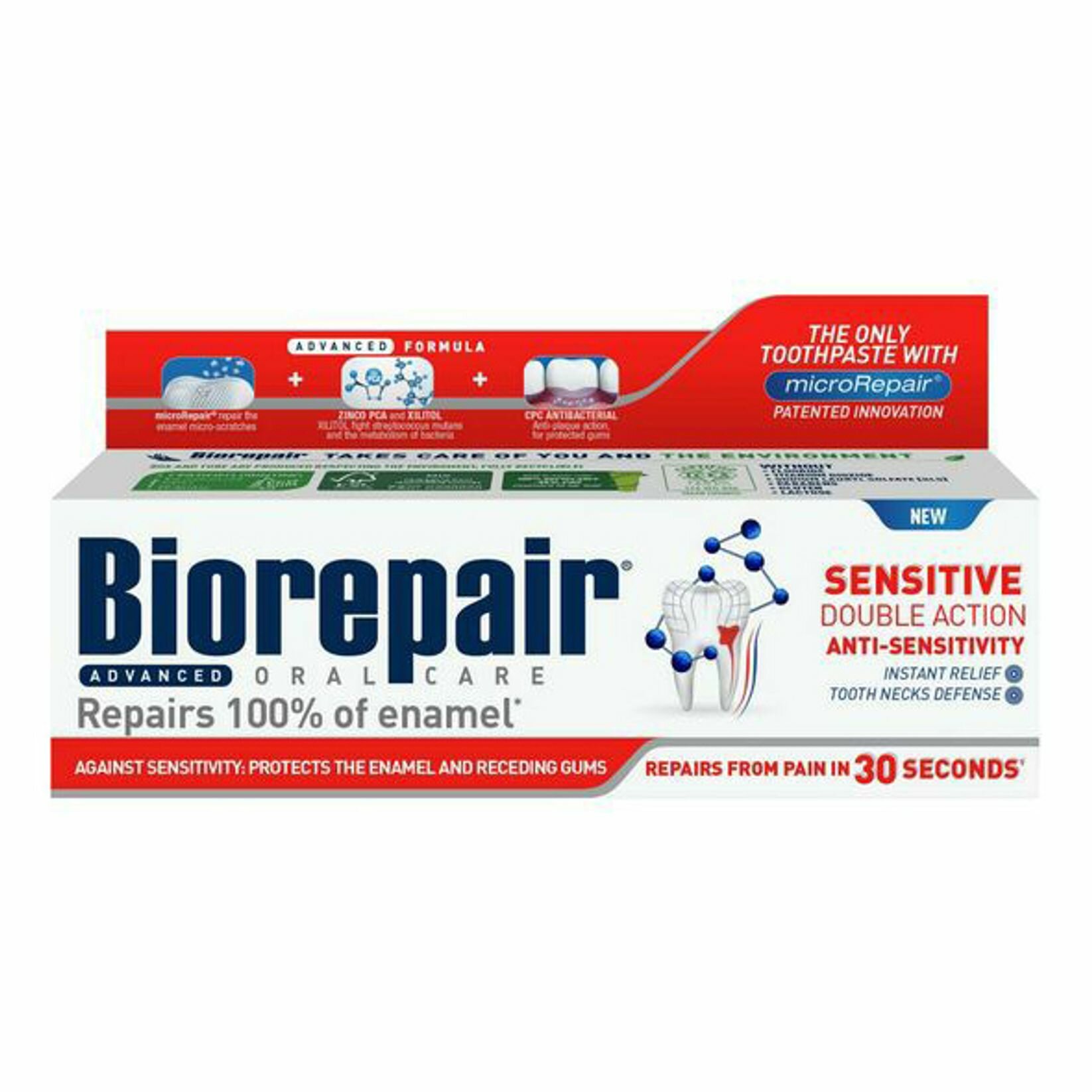 Зубная паста Biorepair Sensitive против гиперчувствительнос