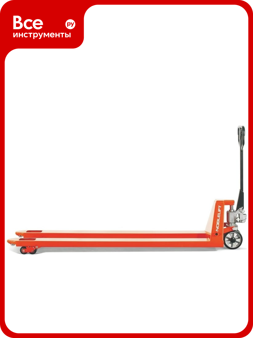 Гидравлическая тележка Noblelift ACL30 540х1800 мм PU+PU, tandem 200116