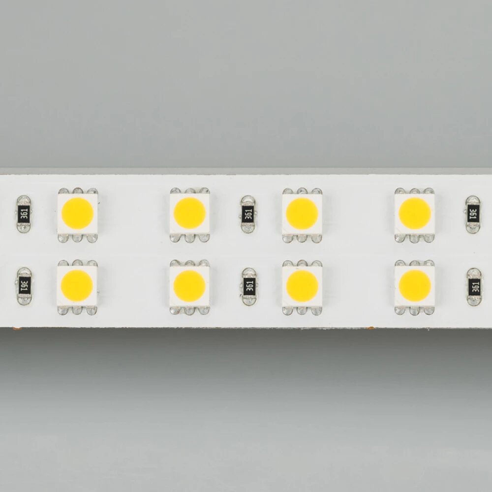 Лента RT 2-5000 24V Warm2700 2x2 (5060, 720 LED, LUX) (Arlight, 34.4 Вт/м, IP20) 012443