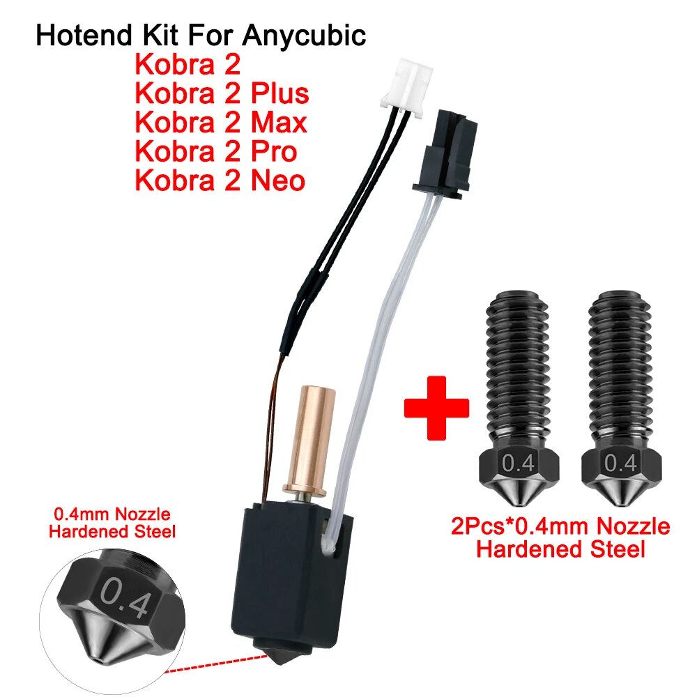 Hotend комплект Anycubic Kobra 2, 0.4mm
