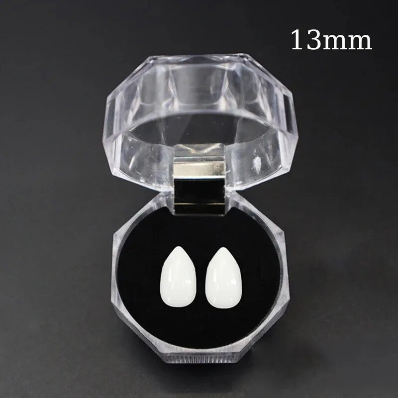 Пластиковые клыки для костюма вампира 13mm boxed