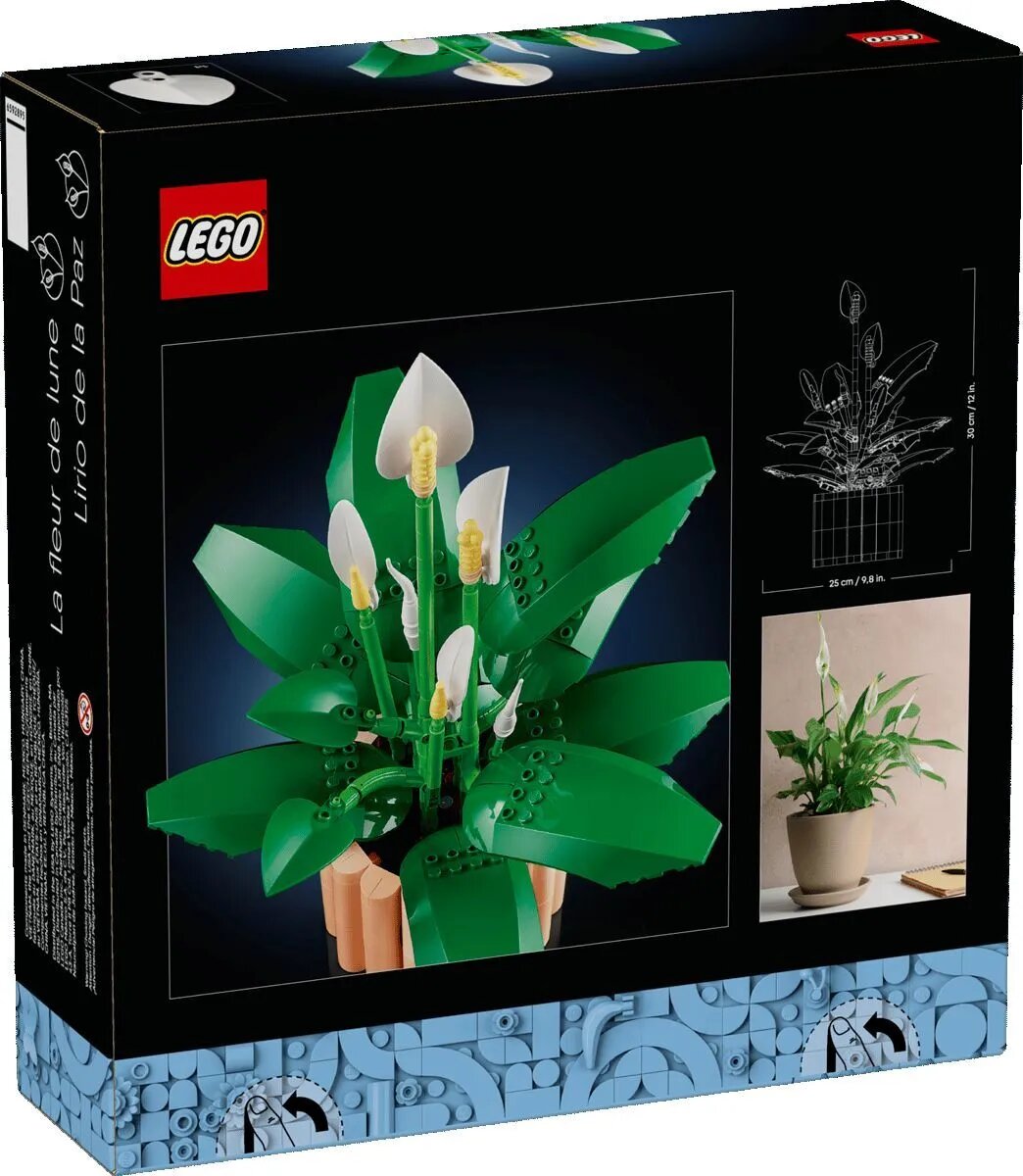 Конструктор LEGO Botanicals 11504(N), Спатифиллум, 474 деталей, возраст 18+