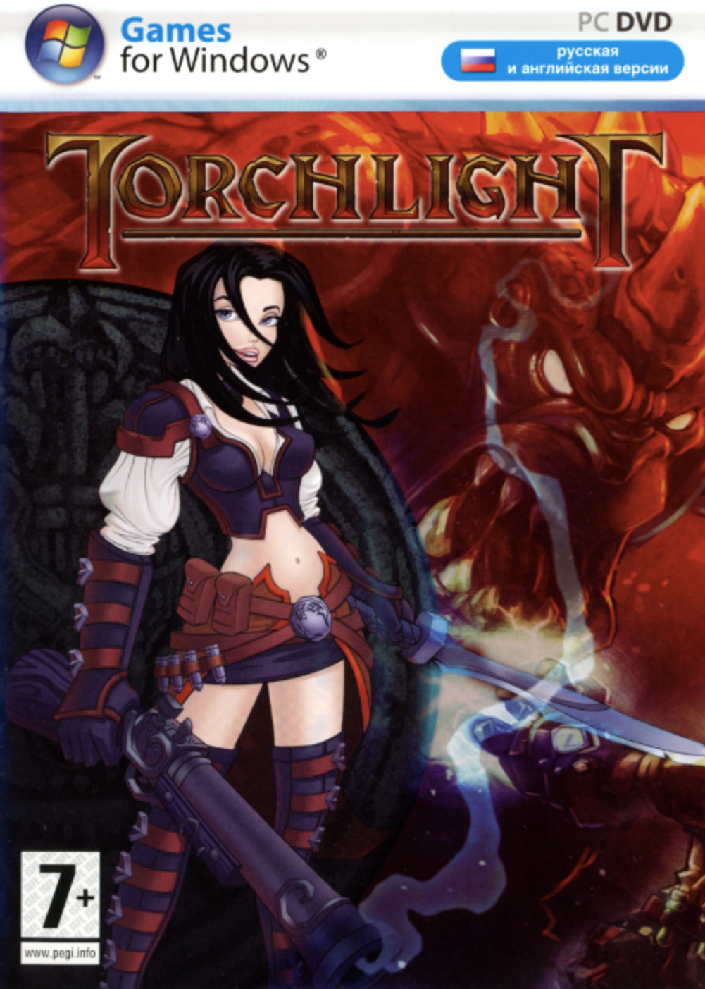 Игра для компьютера: Torchlight 1 часть (DVD-box) русские субтитры