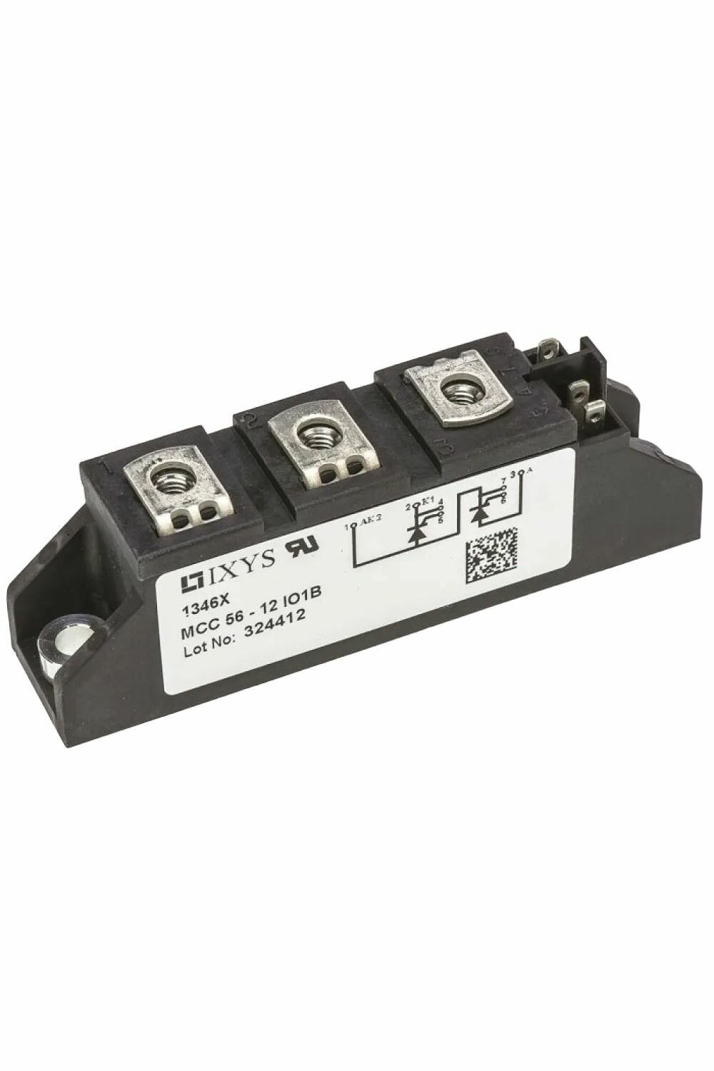 MCC56-12 Тиристорный модуль, полумост 56А 400-1200В IXYS