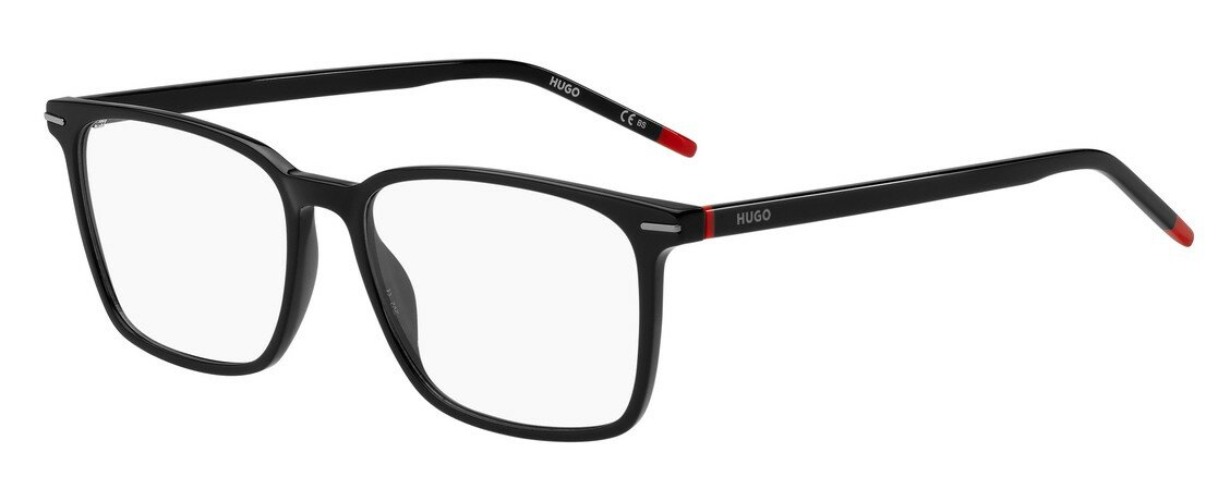 Оправа Hugo Boss HG 1225 807, для мужчин, ободковая , ацетат, чёрный цвет