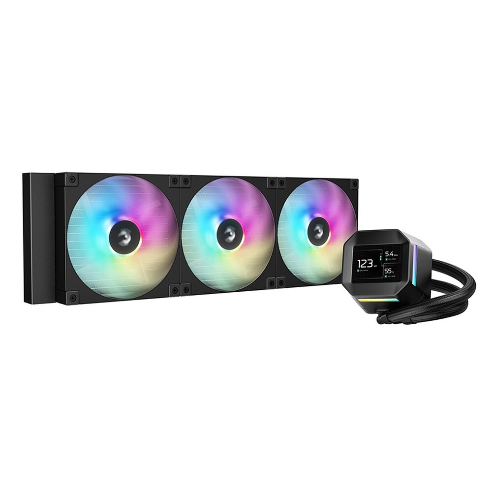 Жидкостная система охлаждения Deepcool LM420, Черный (R-LM420-BKDMMC-1)