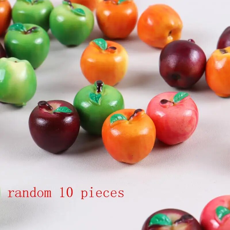 Миниатюрные фрукты YOWEI, 10 шт, Цвет: A1