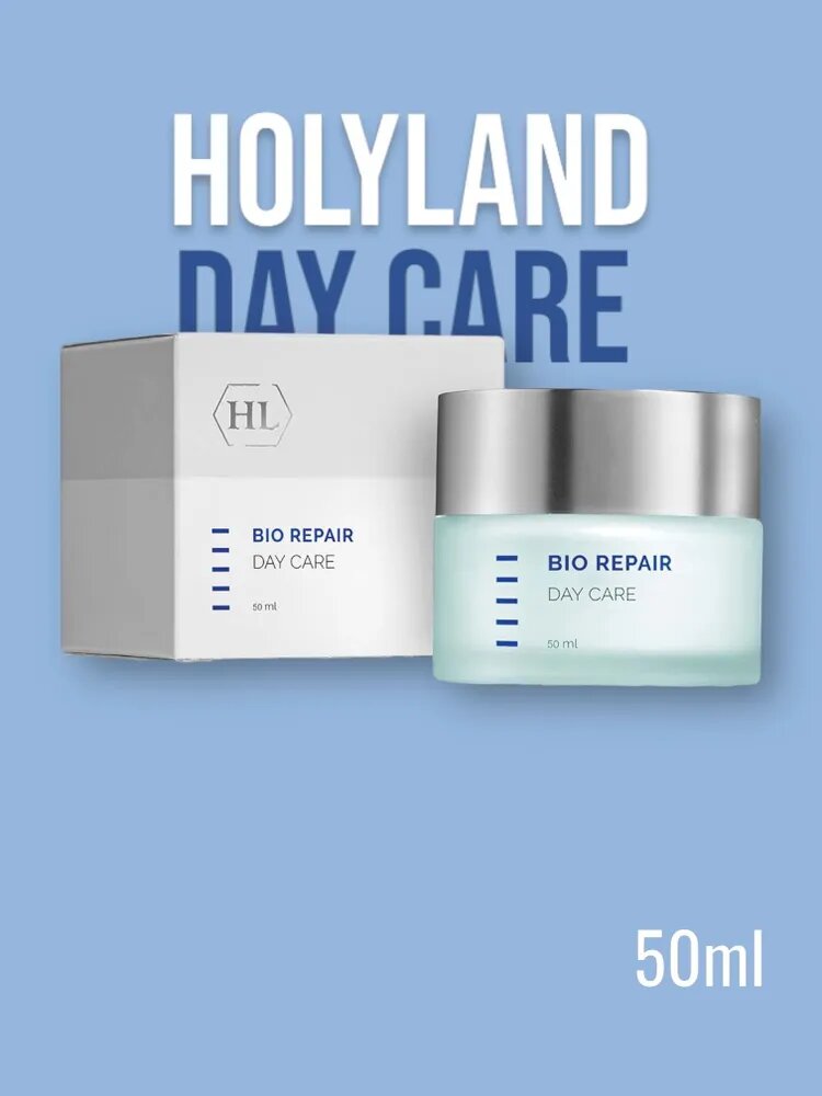 Крем Holy Land "Bio repair Day care", защита от купероза, увлажняющий, 50мл
