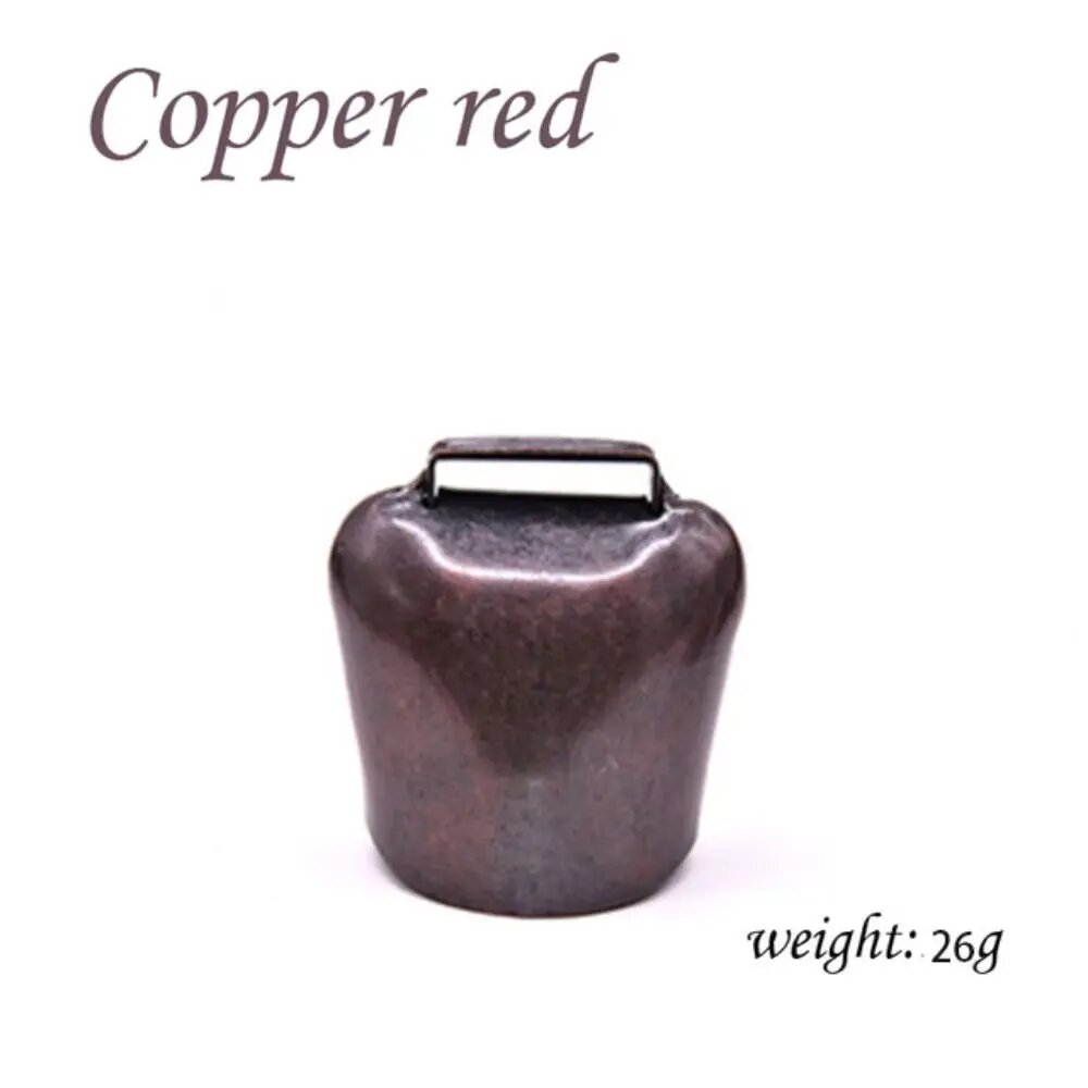 Колокольчик для коров Copper Red-S, 26г