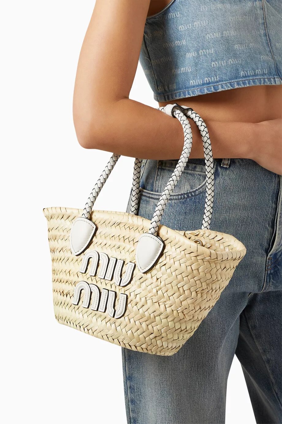 Сумка тоут Miu Miu