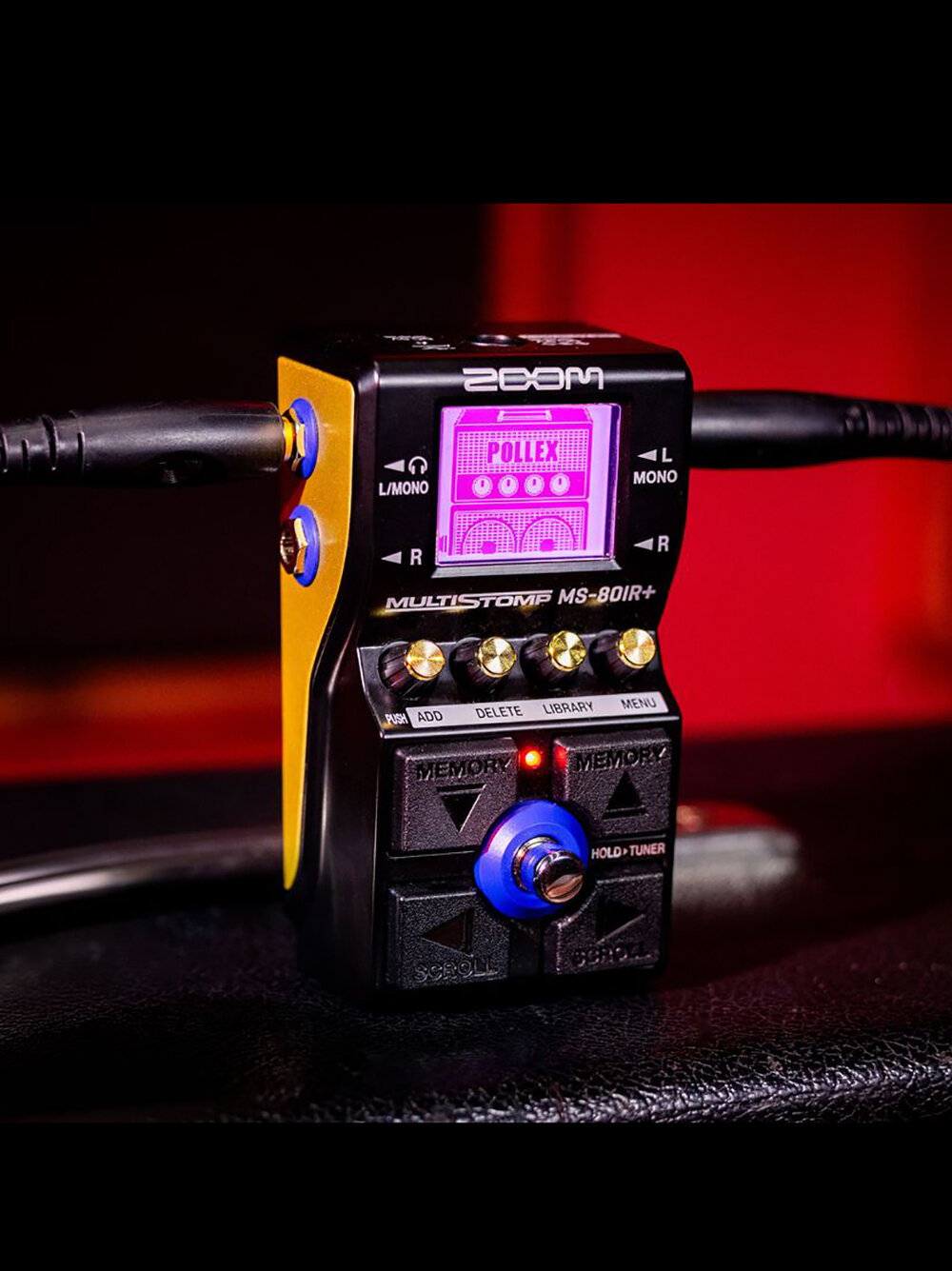 Лупер Zoom MS-80IR+，12 эффектов для окрашивания звука усилителя (шумоподавление, эквалайзер и др.)