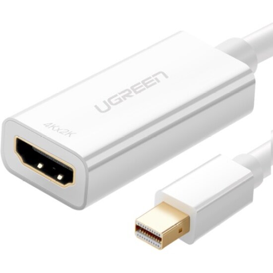 Переходник Ugreen MD112 Mini DisplayPort - HDMI, белый (10460)